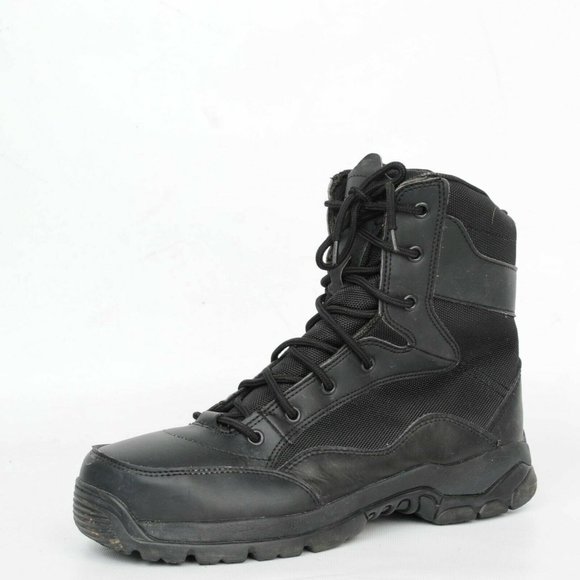 Interceptor | Shoes | Interceptor Black Force Tactical Work Leather ...